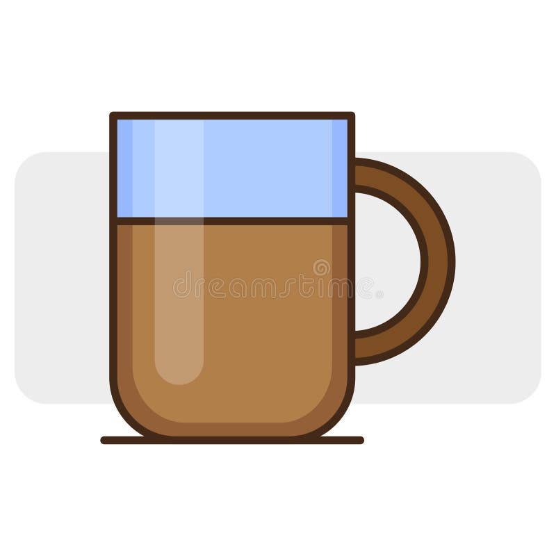 Cartoon Tea Cup. Vector Illustration. Stock Image Stock Vector ...