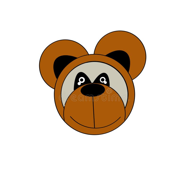 Line Teddy Bear Head Stock Illustrations – 913 Line Teddy Bear Head ...