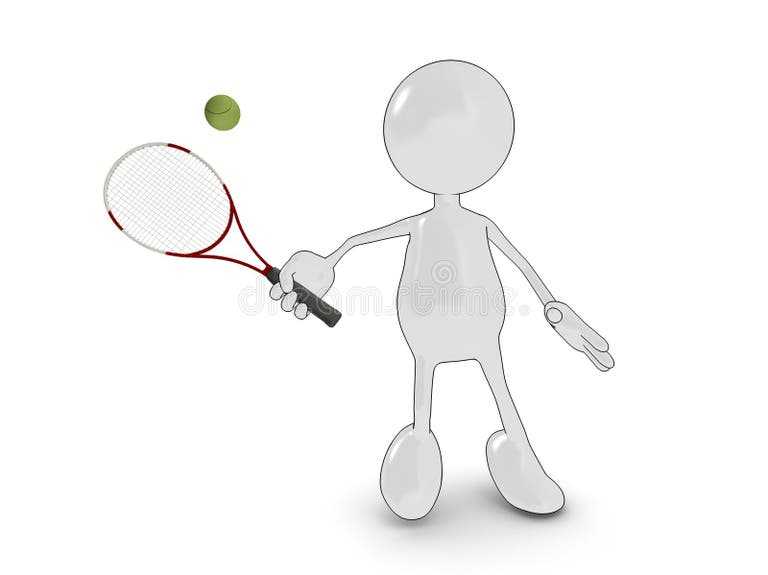 Cartoon Tennis Match Stock Illustrations – 6,039 Cartoon Tennis Match ...