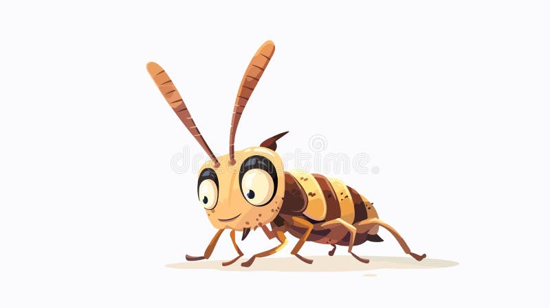 Cartoon Termite Insect Vector Illustration for Creative Projects Stock ...