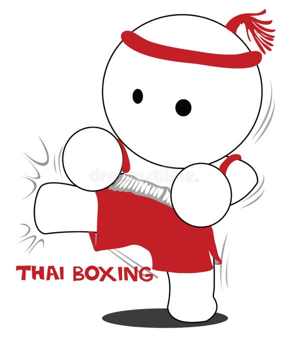 Thai Boxing Cartoon Stock Illustrations – 976 Thai Boxing Cartoon Stock ...