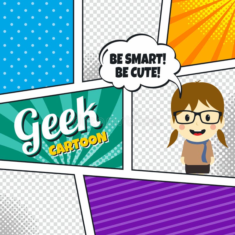 Cartoon Theme Comic Template Stock Vector - Illustration of empty ...