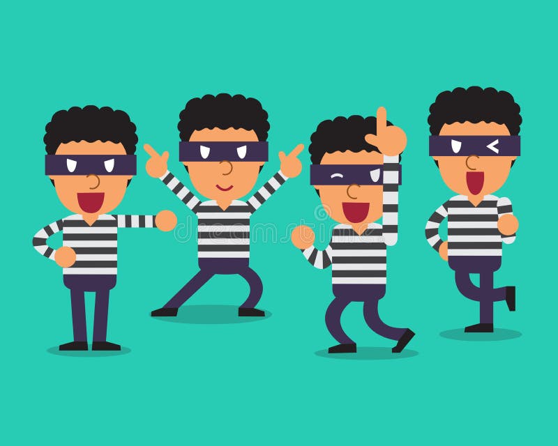 Thief Poses Stock Illustrations – 170 Thief Poses Stock Illustrations ...