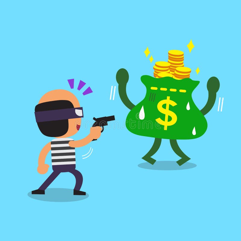 Thief Stealing Money Stock Illustrations – 2,573 Thief Stealing Money ...