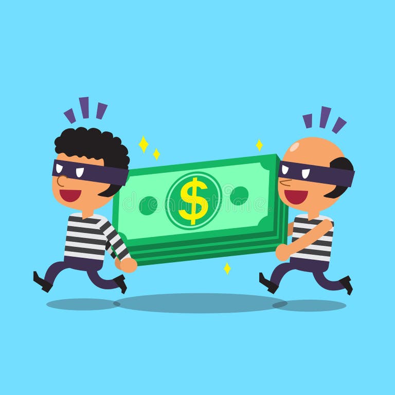 Stealing Cartoon Stock Illustrations – 6,200 Stealing Cartoon Stock ...