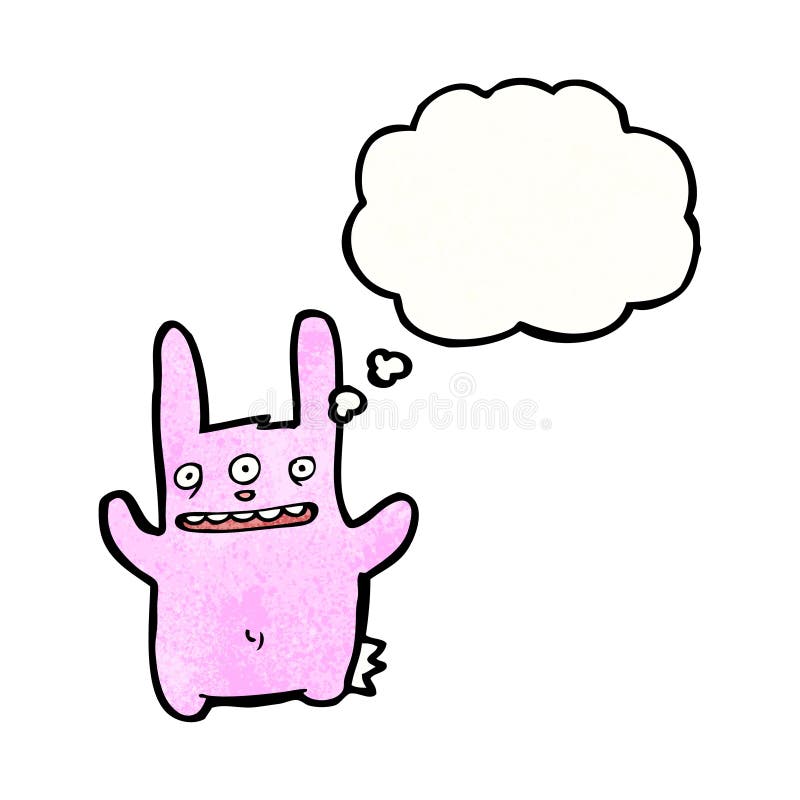 Mutant rabbit cartoon stock vector. Illustration of traditional - 38072073