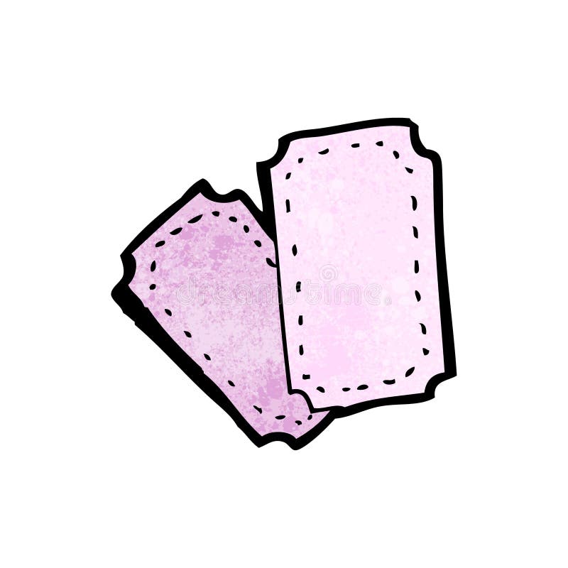 Cartoon boy with tickets stock vector. Illustration of drawing - 38040069