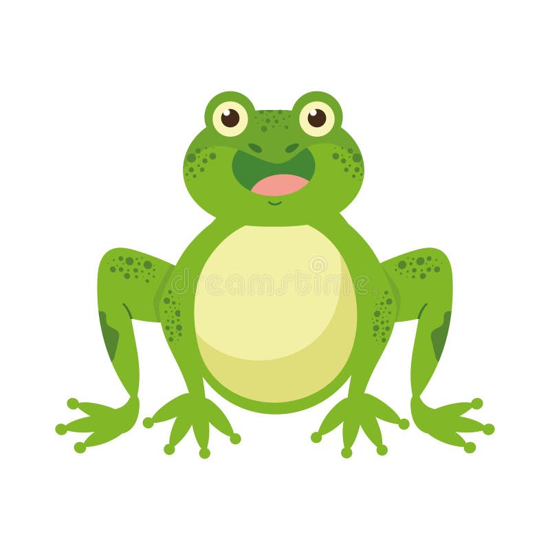 Cartoon Toad Mascot Sitting Stock Vector - Illustration of animal ...