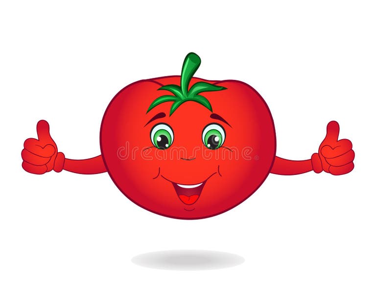 Smiley Tomato Cartoon Stock Illustrations – 340 Smiley Tomato Cartoon ...