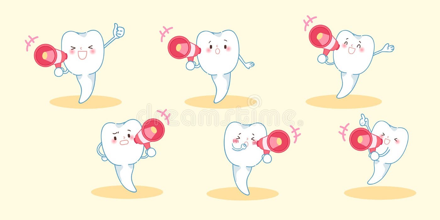 Cartoon Tooth Take Microphone Stock Illustrations – 7 Cartoon Tooth ...