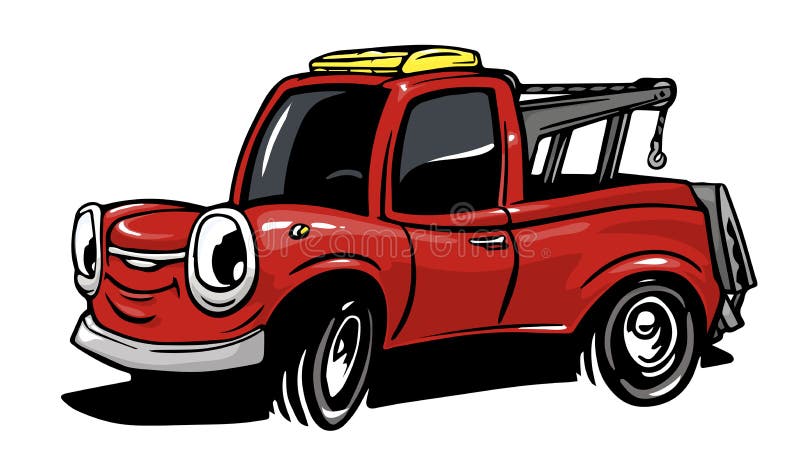 Cartoon Tow Truck Stock Illustrations – 2,372 Cartoon Tow Truck Stock ...