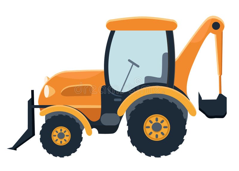Backhoe Stock Illustrations – 13,744 Backhoe Stock Illustrations ...
