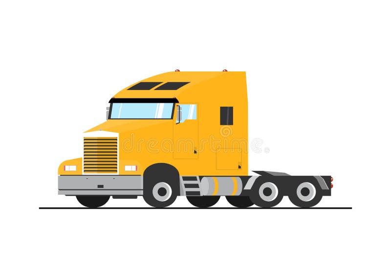 Tractor Trailer Cartoon