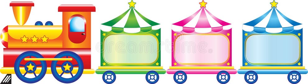 Cartoon train stock vector. Illustration of kids, frame - 21171893
