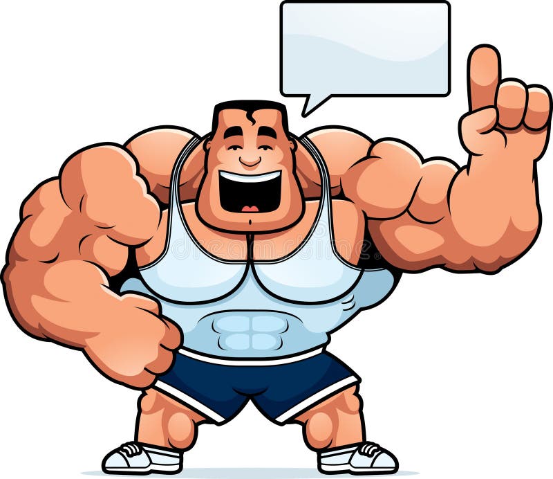 Cartoon Trainer Talking stock vector. Illustration of person - 115948432