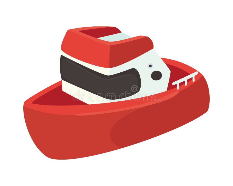 Cartoon transportboot vector illustratie. Illustration of vector ...