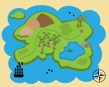 Cartoon Map Treasure Stock Illustrations – 7,896 Cartoon Map Treasure ...