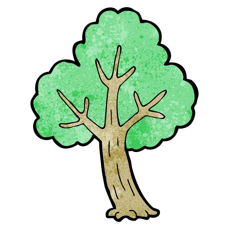 Cartoon tree stock vector. Illustration of traditional - 38038050