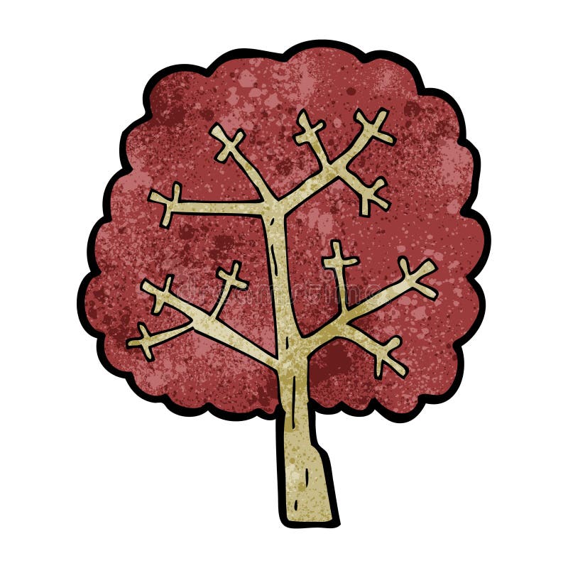 Cartoon tree stock vector. Illustration of silly, crazy - 38085145