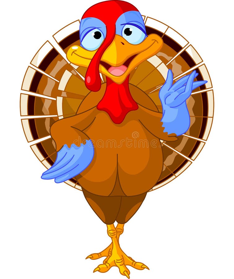 Cartoon turkey stock illustration. Illustration of cartoon - 13440257