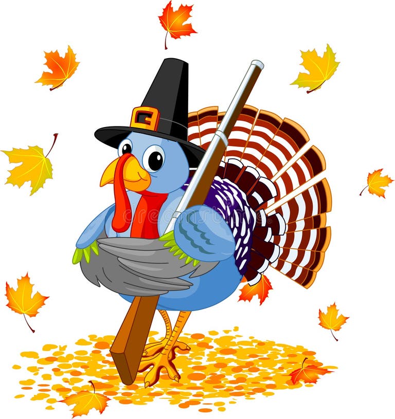 Turkey Cartoon Gun Stock Illustrations – 146 Turkey Cartoon Gun Stock ...