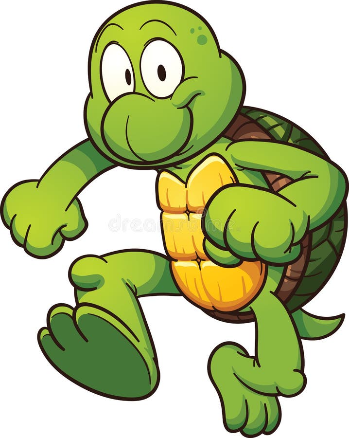 Turtle cartoon stock vector. Illustration of tender, cartoon - 7258624