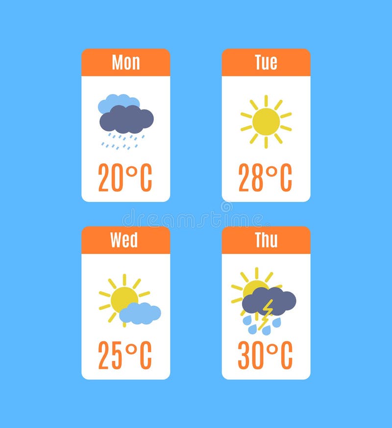 Cartoon Weather Stock Illustrations – 125,277 Cartoon Weather Stock ...