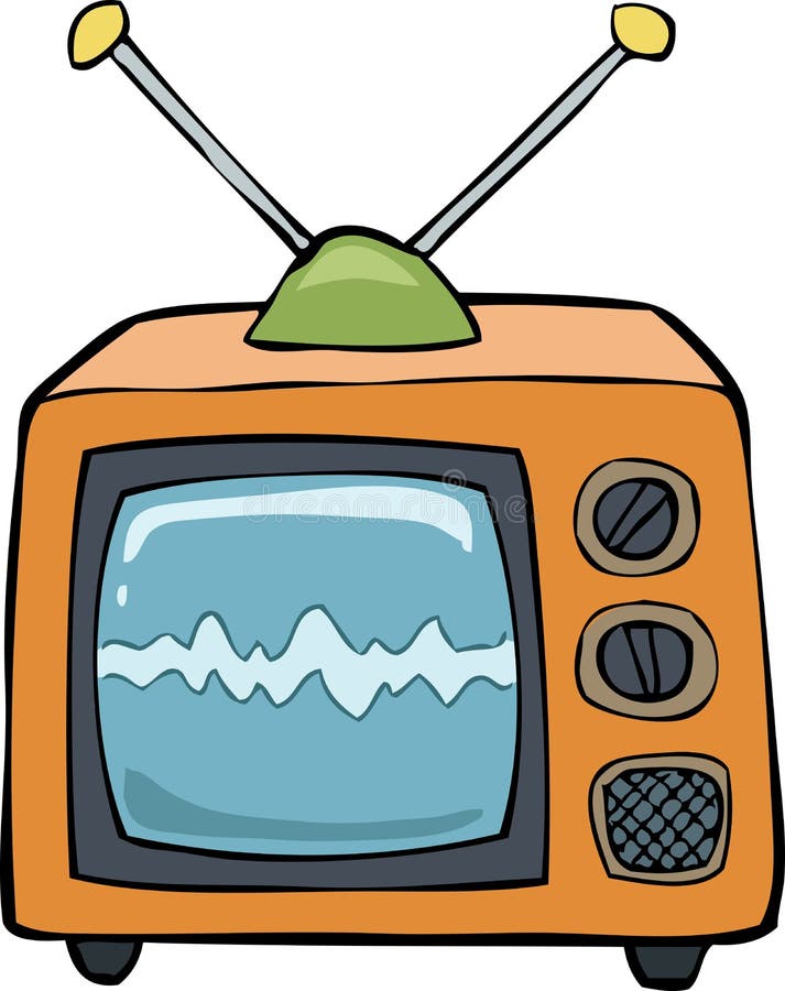 Cartoon TV Stock Vector - Image: 48629153