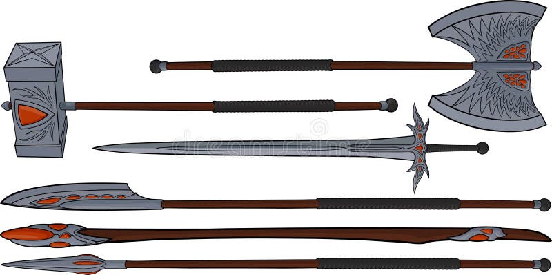 Magic Weapons Stock Illustrations – 761 Magic Weapons Stock ...