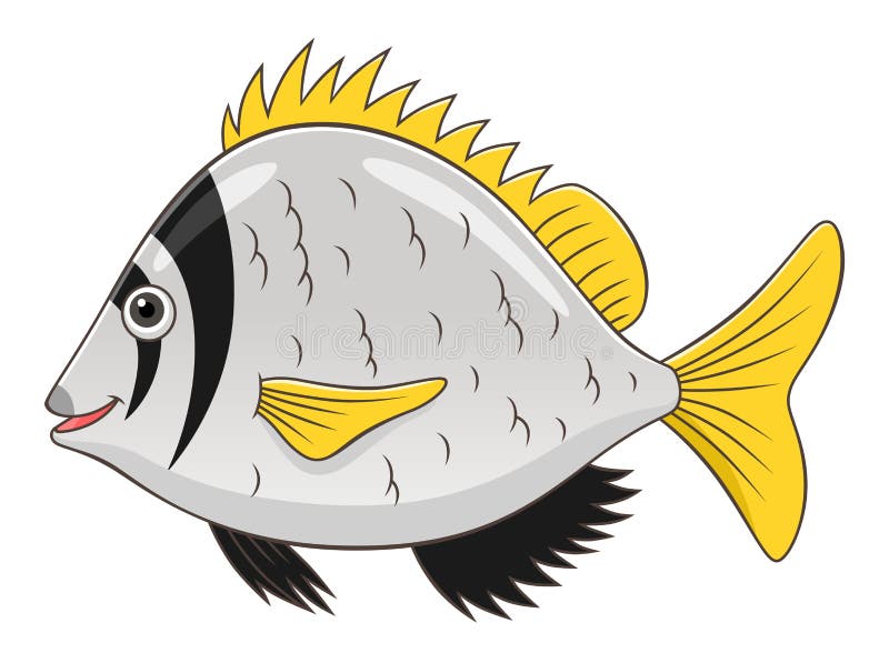 Cartoon Twobar Seabream Stock Illustrations – 1 Cartoon Twobar Seabream ...