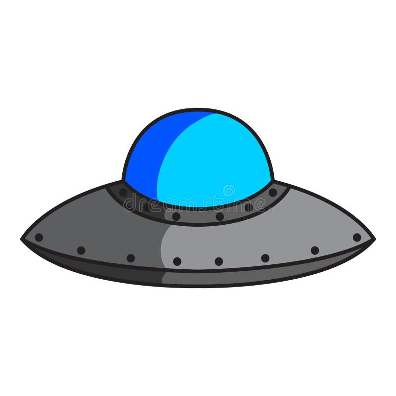 Cartoon ufo stock vector. Illustration of flying, unique - 257514496
