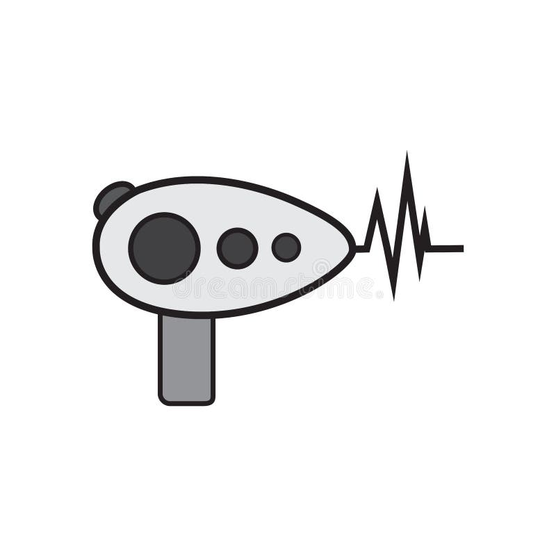 Cartoon laser gun stock vector. Illustration of simple - 263343954