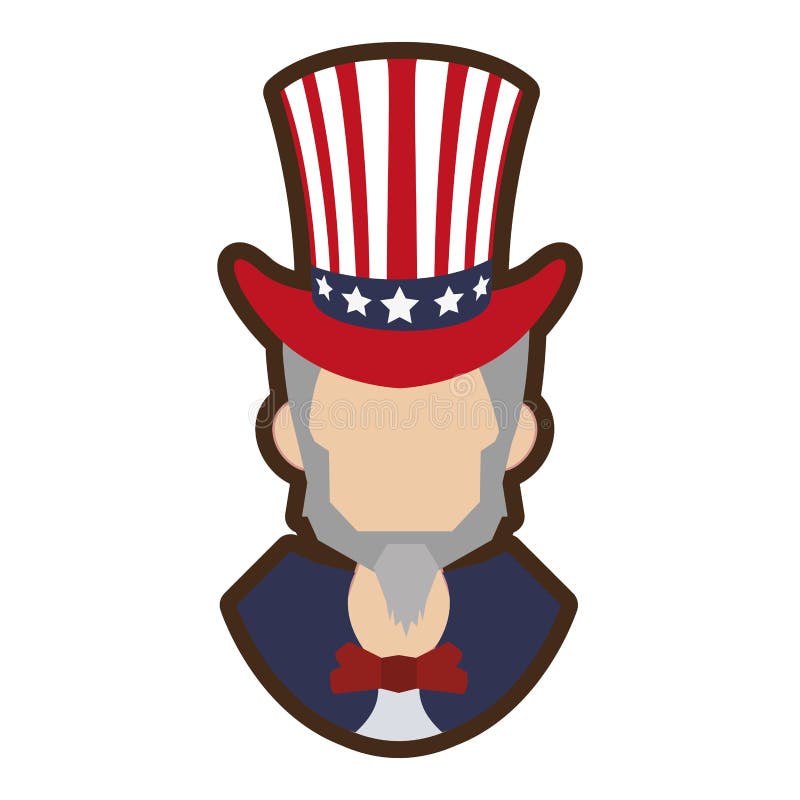 Uncle Sam Communication stock illustration. Illustration of character ...