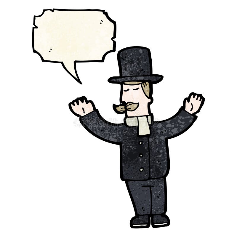 Cartoon upper class man stock vector. Illustration of drawn - 38030208