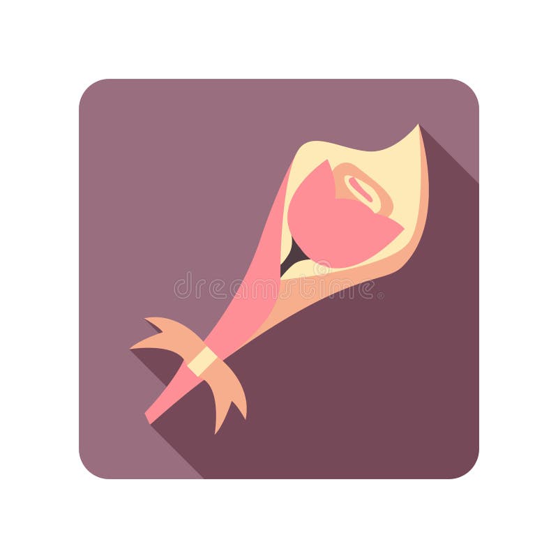 Cartoon rose stock illustration. Illustration of simple - 259508773