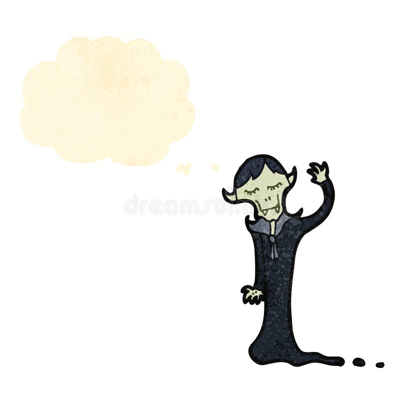 Cartoon vampire stock vector. Illustration of retro, cute - 37570780