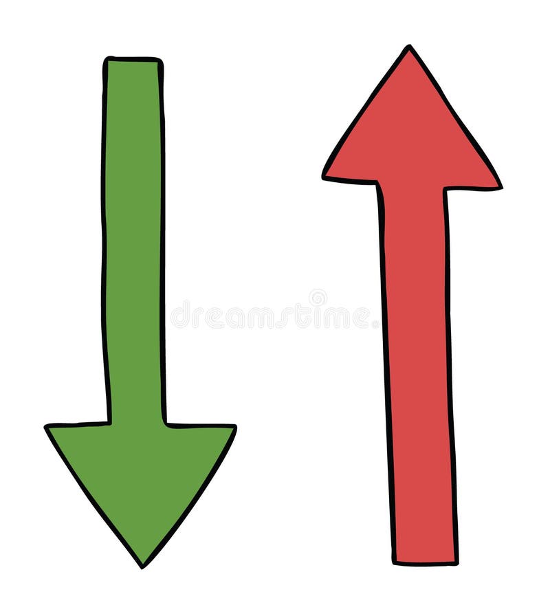 Opposite Up Down Cartoon Stock Illustrations – 64 Opposite Up Down ...