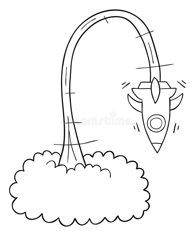 Cartoon Crash Flying Spaceship Stock Illustrations – 27 Cartoon Crash ...