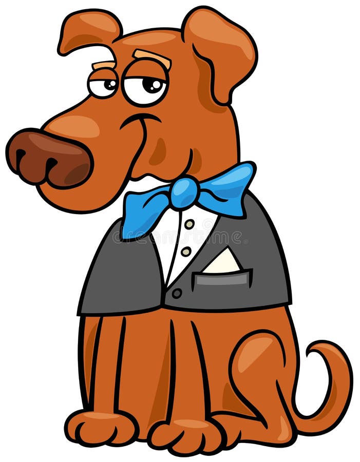 Cartoon Funny Sniffing Dog Comic Animal Character Stock Vector ... Cartoon Funny Sniffing Dog Comic Animal Character Stock Vector ...