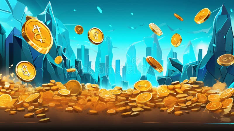 Cartoon Coins Falling Stock Illustrations – 2,217 Cartoon Coins Falling ...