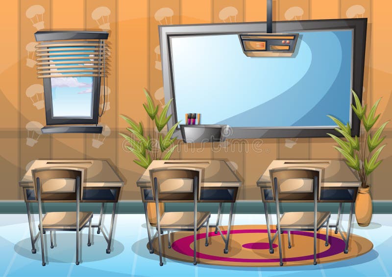 Classroom 2d Stock Illustrations – 277 Classroom 2d Stock Illustrations ...