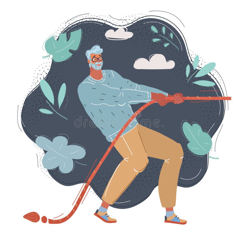 Person Out Rope Stock Illustrations – 139 Person Out Rope Stock ...