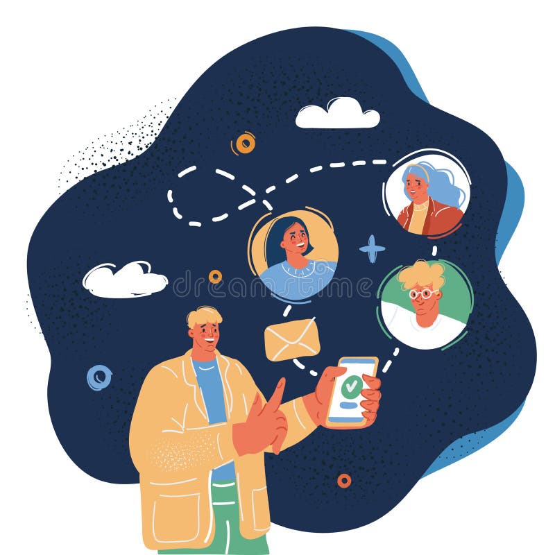 Cartoon Vector Set Illustration of Stock Vector - Illustration of cute ...