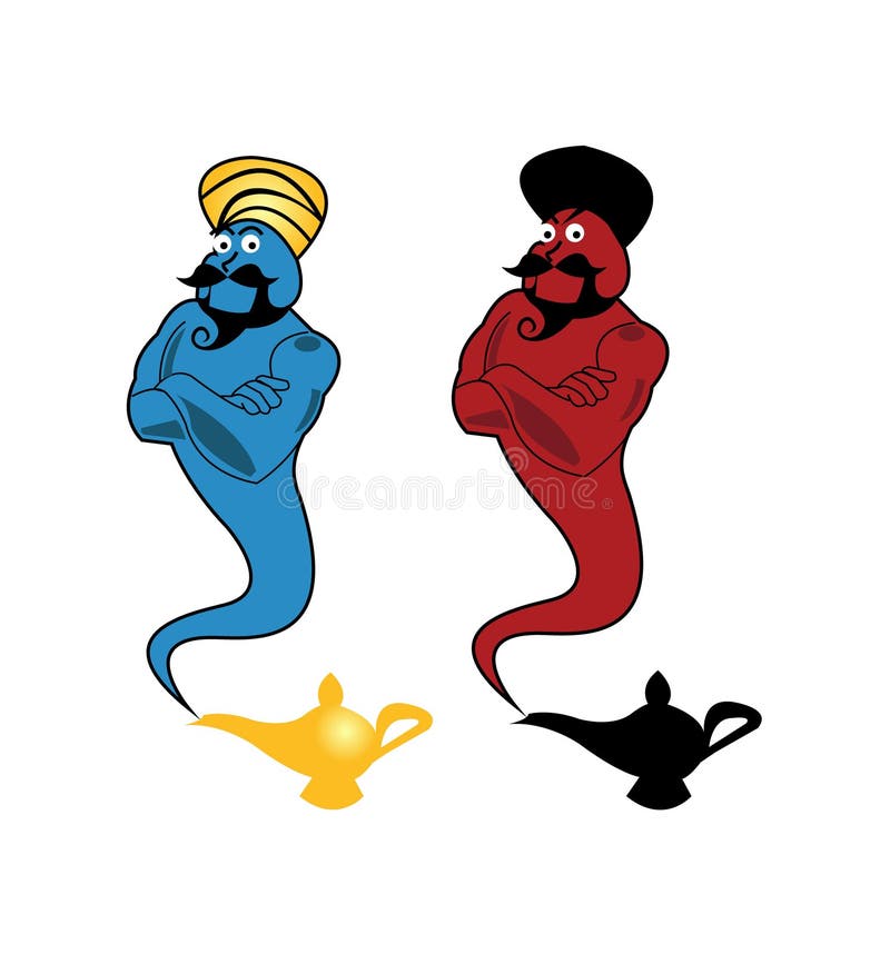 Cartoon Genies Stock Illustrations 21 Cartoon Genies Stock