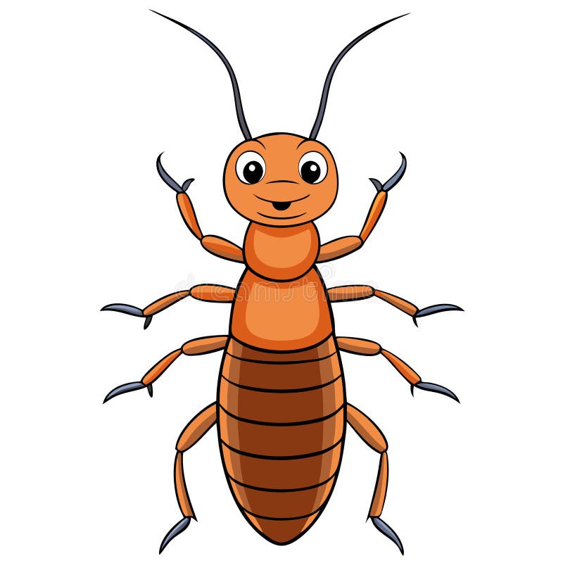 Cockroach Cartoon Vector Art Stock Vector - Illustration of clothing ...