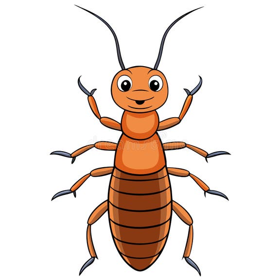 Cockroach Cartoon Vector Art Stock Vector - Illustration of clothing ...