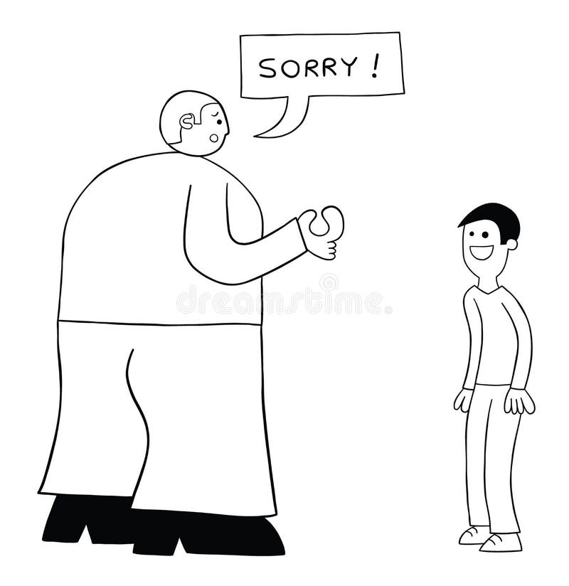 Apology Sorry Apologise Stock Illustrations – 73 Apology Sorry ...