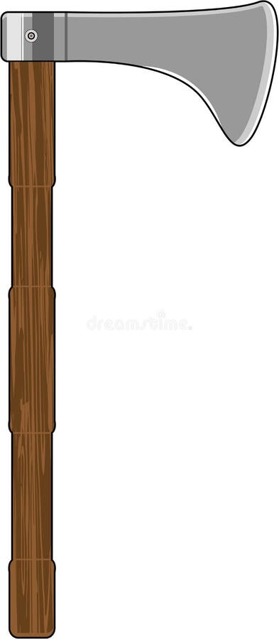 Cartoon Viking Axe stock vector. Illustration of norse - 95346097
