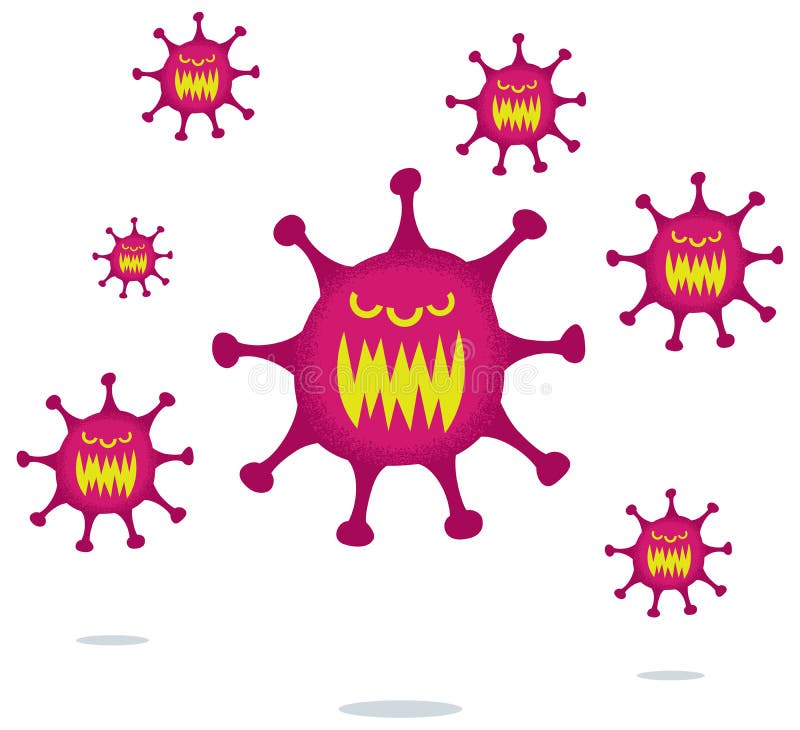 Alien Viruses Spreading Stock Illustrations – 8 Alien Viruses Spreading ...