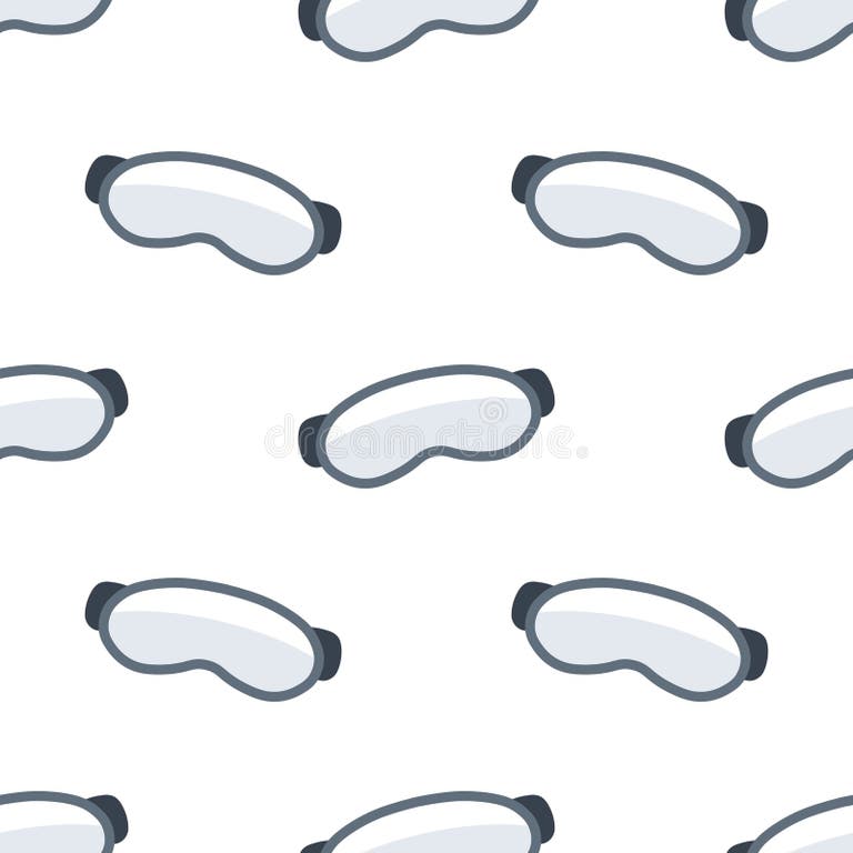 Cartoon VR Glasses Seamless Patterns, Vector. Stock Vector ...